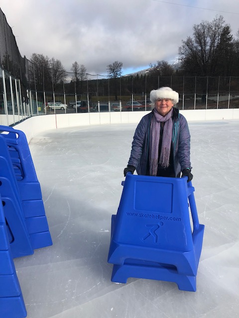 Photos of the Skate Helper Skating Aid In Use at Rinks Around The World